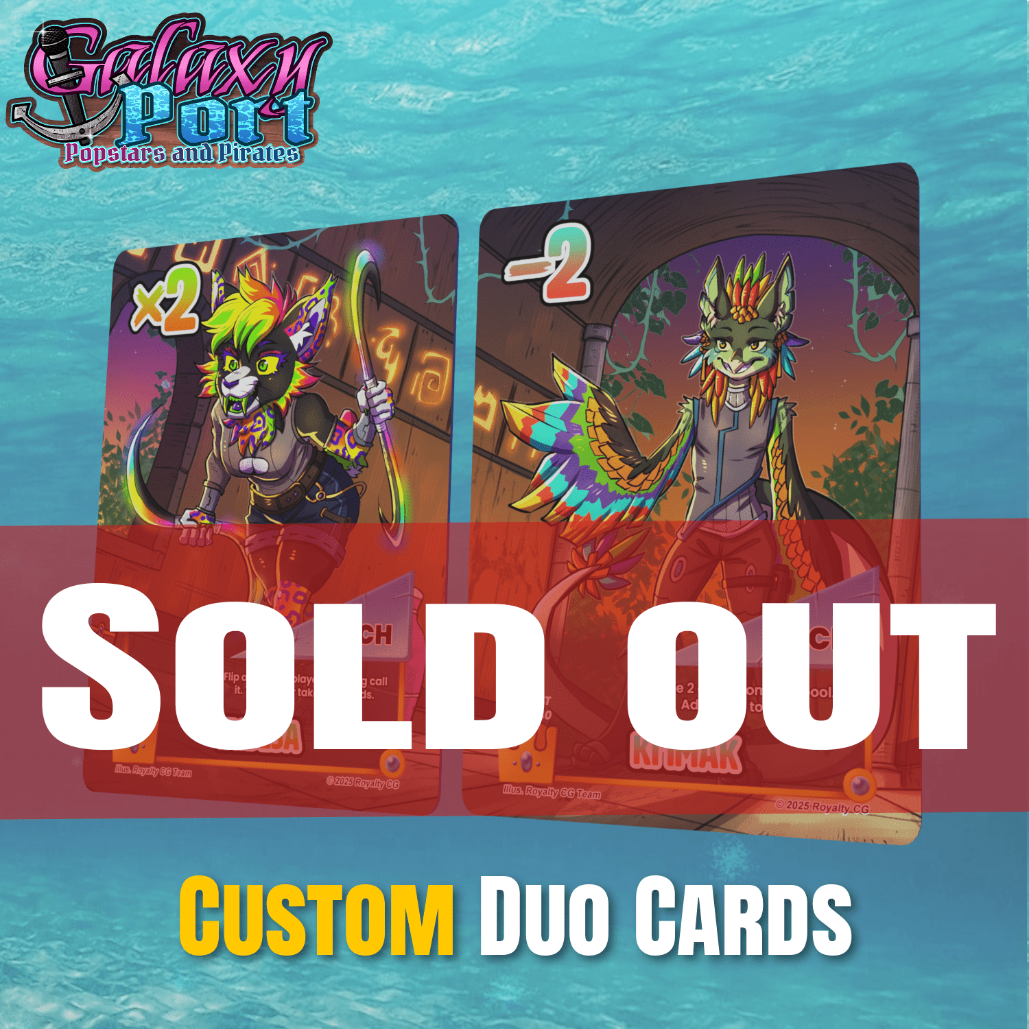 Official Custom Duo Cards - Royalty CG
